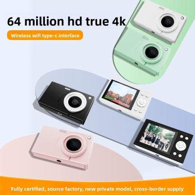 China Carefully Selected Cross-border CCD Camera Retro Style for Students, 64.0million pixel 4K High-definition WiFi Digital Camera g for sale