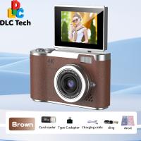 China DLC LK007  Hot-selling  4K Ultra HD Vlogging  Digital Camera with Flip Screen LED Fill Light for Students and Content Creators for sale