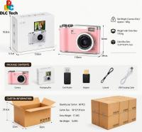 China DLC LK007  Hot-selling  4K Ultra HD Vlogging  Digital Camera with Flip Screen LED Fill Light for Students and Content Creators for sale