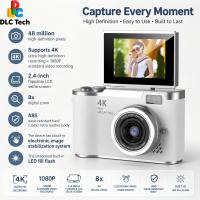 China DLC LK007  Student Entry Level Retro CCD Camera with  2.4 Inch Rotatable Screen HD Photo Video Camcorder Gift Option for sale