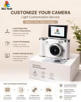 China DLC LK007  Student Entry Level Retro CCD Camera with  2.4 Inch Rotatable Screen HD Photo Video Camcorder Gift Option for sale
