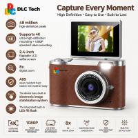 China DLC LK007  Hot-selling Cross-Border Portable Pocket Size Student Digital CCD Camera 8X Digital Zoom  for Travel Vlog Shooting for sale