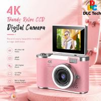 China DLC LK007 Multi Scene Retro CCD Camcorder with  2.4 Inch Rotate Screen 4K HD Photo Camera  for Gift Wholesale and Personal Use for sale