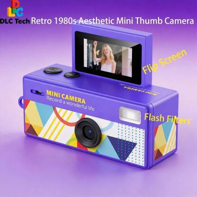 China DLC LK030 Retro Mini Thumb Digital Camera 1080P Pocket Recorder Keychain USBC Rechargeable Video Photo Capture Portable Gadget for sale