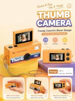 China DLC LK030  Mini Thumb Digital Camera with Flip Screen Camcorder With Fill Light for Lifestyle Vlog and  Fashion Decor Accessory for sale