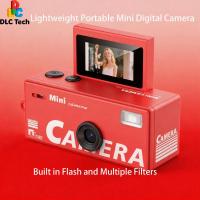 China DLC LK030  Wearable  Digital Thumb Camera Retro Film Filter Camcorder With Flash Light for Travel Vlog Fashion Matching Ornament for sale