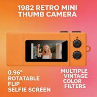 China DLC LK030  Wearable  Digital Thumb Camera Retro Film Filter Camcorder With Flash Light for Travel Vlog Fashion Matching Ornament for sale