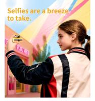 China DLC LK030  Wearable  Digital Thumb Camera Retro Film Filter Camcorder With Flash Light for Travel Vlog Fashion Matching Ornament for sale