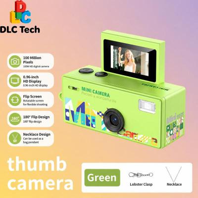 China DLC LK030  Fashion Outfit Decor Mini Digital Thumb Camera Vintage Film Texture with Rotatable Flip Display  for Vlog Selfie  Use for sale