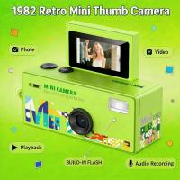 China DLC LK030  Fashion Outfit Decor Mini Digital Thumb Camera Vintage Film Texture with Rotatable Flip Display  for Vlog Selfie  Use for sale