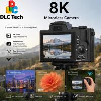 China DLC DC226 Hot Seller  8K Digital Camera with Dual Front Rear Cameras and 3.2 Inch Touch Screen for Pro Photography Hobbyist for sale