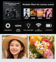 China DLC DC226 Hot Seller  8K Digital Camera with Dual Front Rear Cameras and 3.2 Inch Touch Screen for Pro Photography Hobbyist for sale