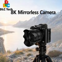 China DLC DC226  8K New Model Professional Compact Digital Cam with  LED Fill Light  for  Delay Record Multi Scene Shooting Camcorder for sale