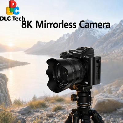 China DLC DC226  8K New Model Professional Compact Digital Cam with  LED Fill Light  for  Delay Record Multi Scene Shooting Camcorder for sale