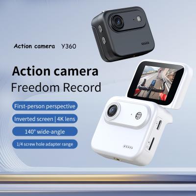 China DLC 2026 Action Camera Flip Screen for Selfie 1080 HD Video 143 Wide Angle Lens WiFi 2026 Trending Vlog Camera for sale