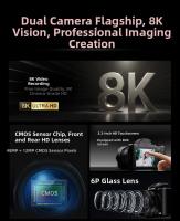 China DLC DC226  8K New Model Professional Compact Digital Cam with  LED Fill Light  for  Delay Record Multi Scene Shooting Camcorder for sale