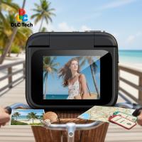 China 720P Mini Action Camera Reversible Flip Screen 143 Wide Angle Stabilization 30m Waterproof MicroSD Vlogging Cycling Hiking for sale