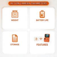 China Mini Action Camera Stabilization 143 Wide Angle Lens 2.0