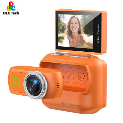 China DLC LK018 Portable 4K WiFi Sports Camera Mini Thumb Design Magnetic Clip Handheld Vlog Camera for Outdoor Cycling Recording for sale