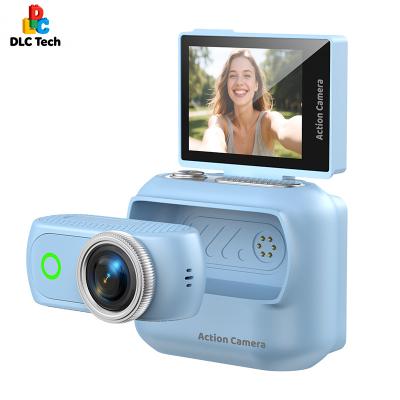 China DLC 4K HD Sports Camera Magnetic Quick Release WiFi Connection Reversible Screen Anti Shake 143 Wide Angle Dual Lens Helmet for sale