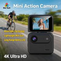 China Portable Mini 4K Action Camera 1/4 Universal Screw Long Battery Life Cold Heat Resistant 10m Waterproof 1080P HD MicroSD 128GB for sale
