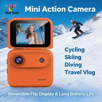 China Portable Mini 4K Action Camera 1/4 Universal Screw Long Battery Life Cold Heat Resistant 10m Waterproof 1080P HD MicroSD 128GB for sale