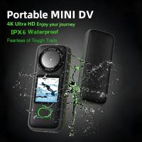 China DLC Compact Cycling Body Camera 4K Recording 1.4 Inch Touch Screen WiFi Connection for Road Biking Outdoor Activities for sale