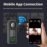 China DLC Compact Cycling Body Camera 4K Recording 1.4 Inch Touch Screen WiFi Connection for Road Biking Outdoor Activities for sale