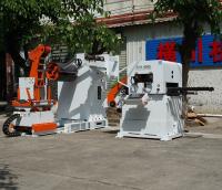 China Uncoiler Leveling Metal Coil Straightening Steel Plate Flattening Machine Feeder 3 in 1 for sale