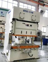 China STC‑200 C Frame Double Point Pneumatic Power Press Machine High Precision Stamping Punch Equipment Match With NC Feeder Decoiler Straightener Automation Line for sale