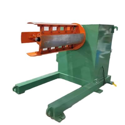 China Electric Sheet Aluminium / Steel Coil Decoiler Automatic 15m/min 1HP Motor for sale
