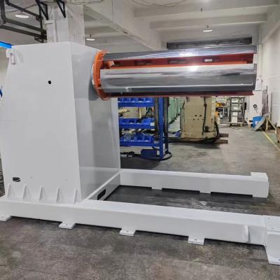 China MT-200 Uncoiler Machine 1HP Motor 16m/min for 0-1.6mm Thick Metal Coil for sale
