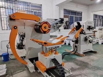 China Automatic 3 In 1 Servo Metal Straightening Machine 15M/Min For 70-800mm Width Sheet for sale