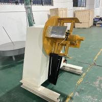 China MT-F Heavy Duty Uncoiler Machine With Manual Hydraulic Expansion Spindle for sale