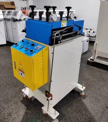 China SML Adjustable Sheet Metal Leveling Machine 0.3-1.2mm Thick 16m/min Feeding Speed for sale