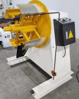 China Automatic Electric Steel Coil Uncoiler Machine 15m/min Feeding Speed Max 1.6mm Thick for sale