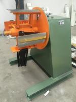 China 0.1-3.0mm Metal Coil Uncoiler Machine Automatic with Rubber Covered Roller for sale