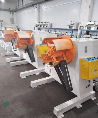 China Hydraulic Expansion MT Heavy Duty Decoiler for Heavy Load Metal Coils Unwinding for sale