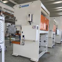 China 25ton Metal Sheet Punching Machine 60-140 SPM Slider Strokes 2.1T Punch Weight for sale