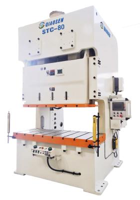 China Durable Double Crank Power Press Designed for Heavy Duty Metal Stamping and Fabrication Tasks in Industrial Production Lines for sale