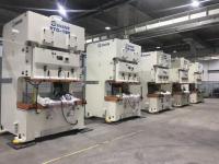 China Durable Double Crank Power Press Designed for Heavy Duty Metal Stamping and Fabrication Tasks in Industrial Production Lines for sale