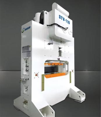 China Small Pneumatic Punching Machine with 42CrMo Crankshaft, 80mm Long Slider Stroke, and 110ton Punching Capacity for sale