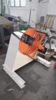 China 0.1-3.0mm Metal Coil Uncoiler Machine Automatic with Rubber Covered Roller for sale