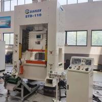 China 110ton High Precision H Frame Press Machine with 4 Corner 8 Guide Structure for Metal Stamping for sale
