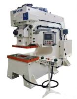 China 110ton Deep Throat Hole Punch Press JIS Class 1  for Large Mesh Plates / Drawn Parts for sale