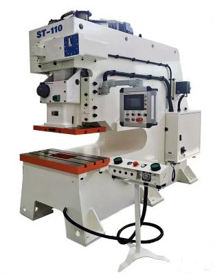 China 110ton Deep Throat Hole Punch Press JIS Class 1  for Large Mesh Plates / Drawn Parts for sale