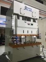 China Open Frame Double Point Crank Servo Driven Precision Stamping Punch Press 15.6 Inch Touch Screen Air Cushion Attachments Optional for sale