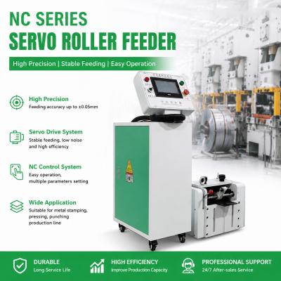 China High Precision Servo Feeder with ±0.1mm Accuracy and 16m/min Speed Featuring Japan Yaskawa Servo System for sale