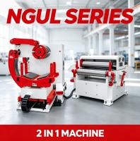 China Precision Metal Straightening Machine with 7-9 Precision Rollers for 0.3-3.2mm Thickness and 15 m/min Feeding Speed for sale