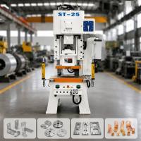 China ST-25 25 Ton Precision Punch Press with ±0.01 mm Accuracy and Pneumatic Clutch for Hardware Stamping for sale